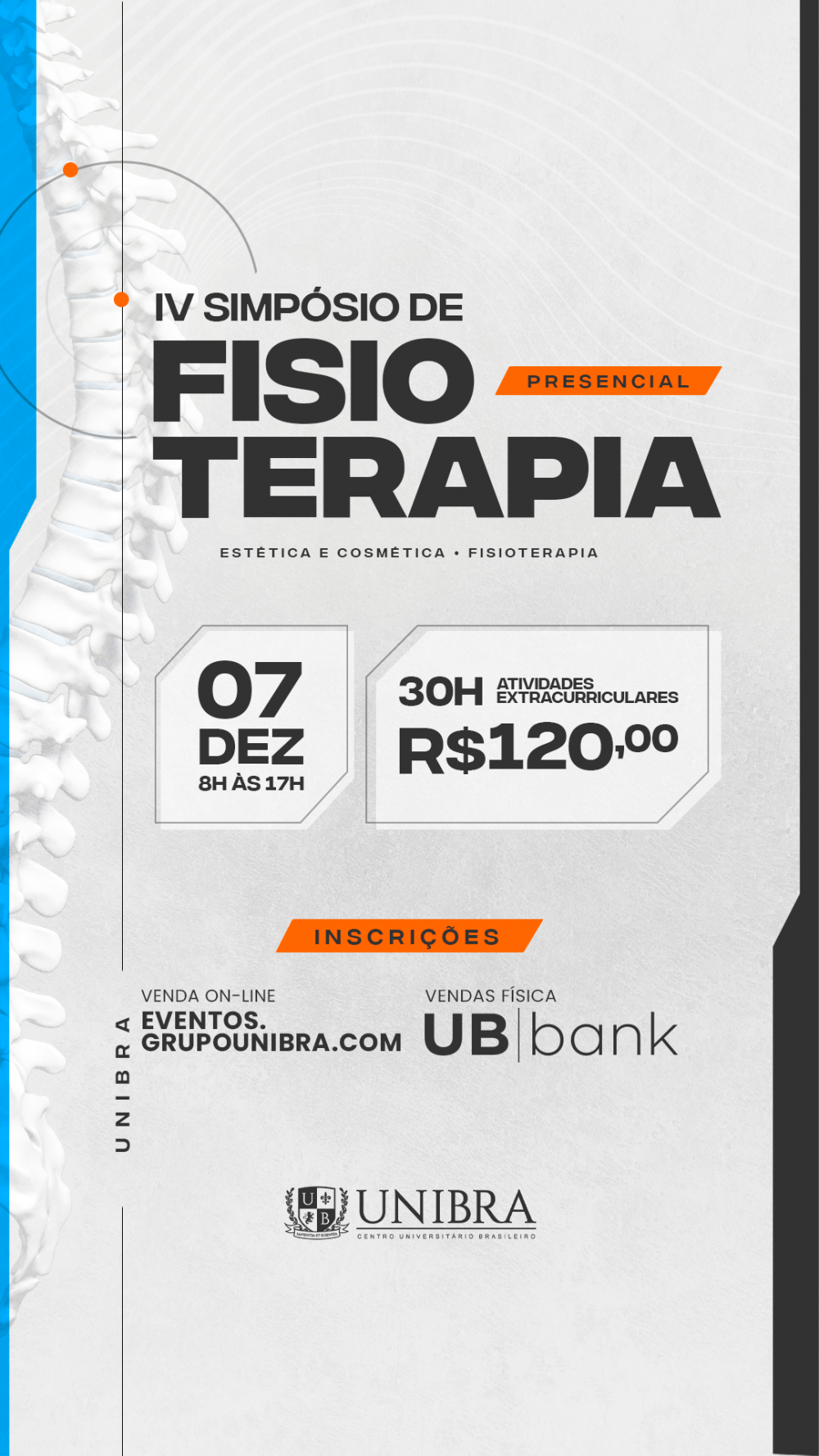 IV Simpósio de Fisioterapia - UNIBRA